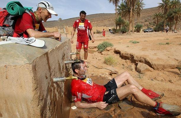 The Marathon des Sables across the Sahara desert in Morocco_CCTV ...