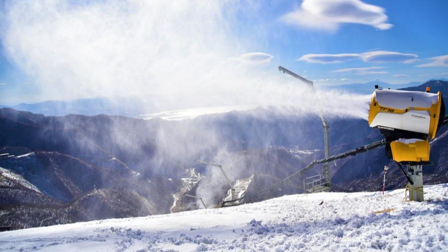 Snowmaking begins at National Alpine Skiing Center in Yanqing_英语频道_央视网 ...