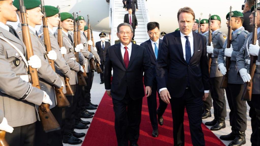Chinese premier calls for new development in China-Germany ties_英语频道 ...