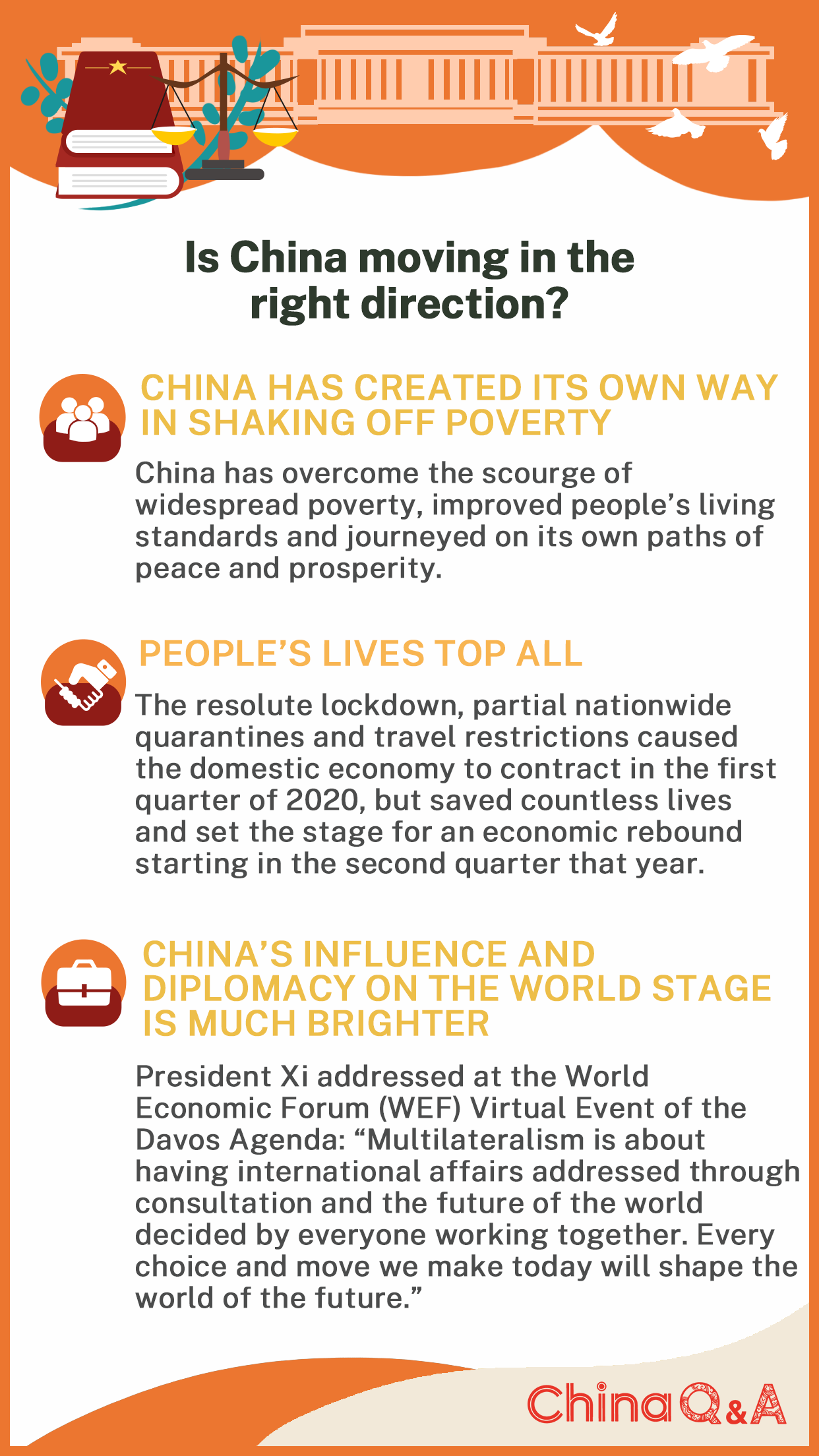 China Q&A: Is China moving in the right direction?_英语频道_央视网(cctv.com)
